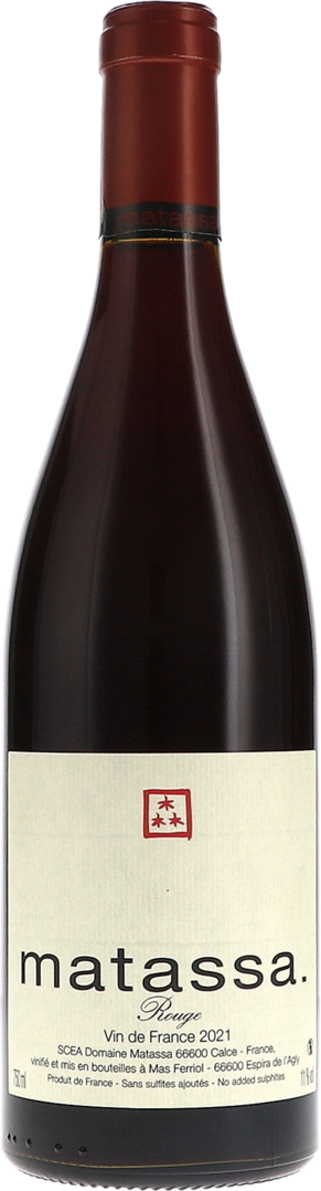Matassa Rouge 2023 Domaine Matassa - PRObioWEIN